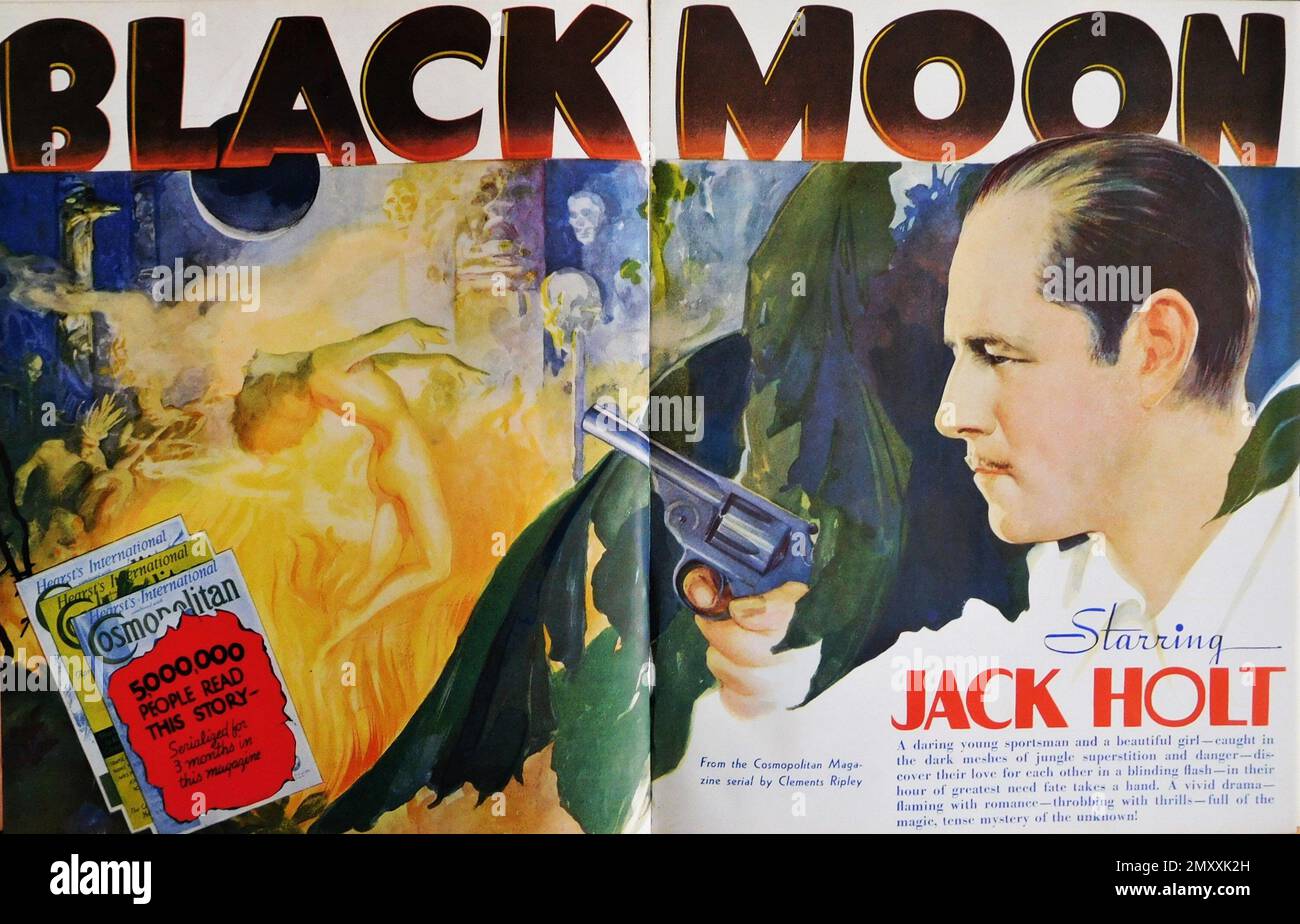 Promotional Artwork for JACK HOLT FAY WRAY and DOROTHY BURGESS in BLACK ...