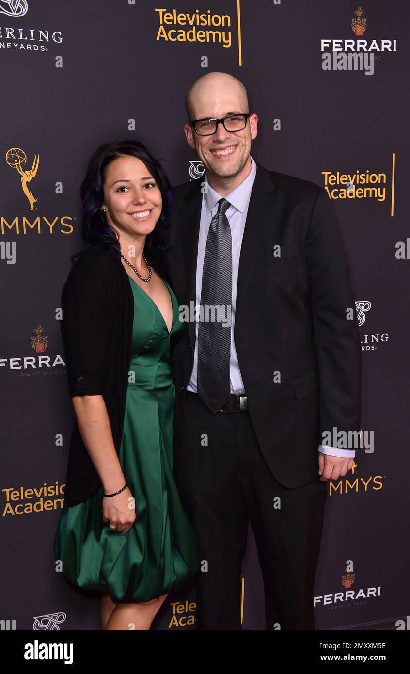 Mara Knopic, left, and Dan Murrell attend the Television Academy's 2016 ...