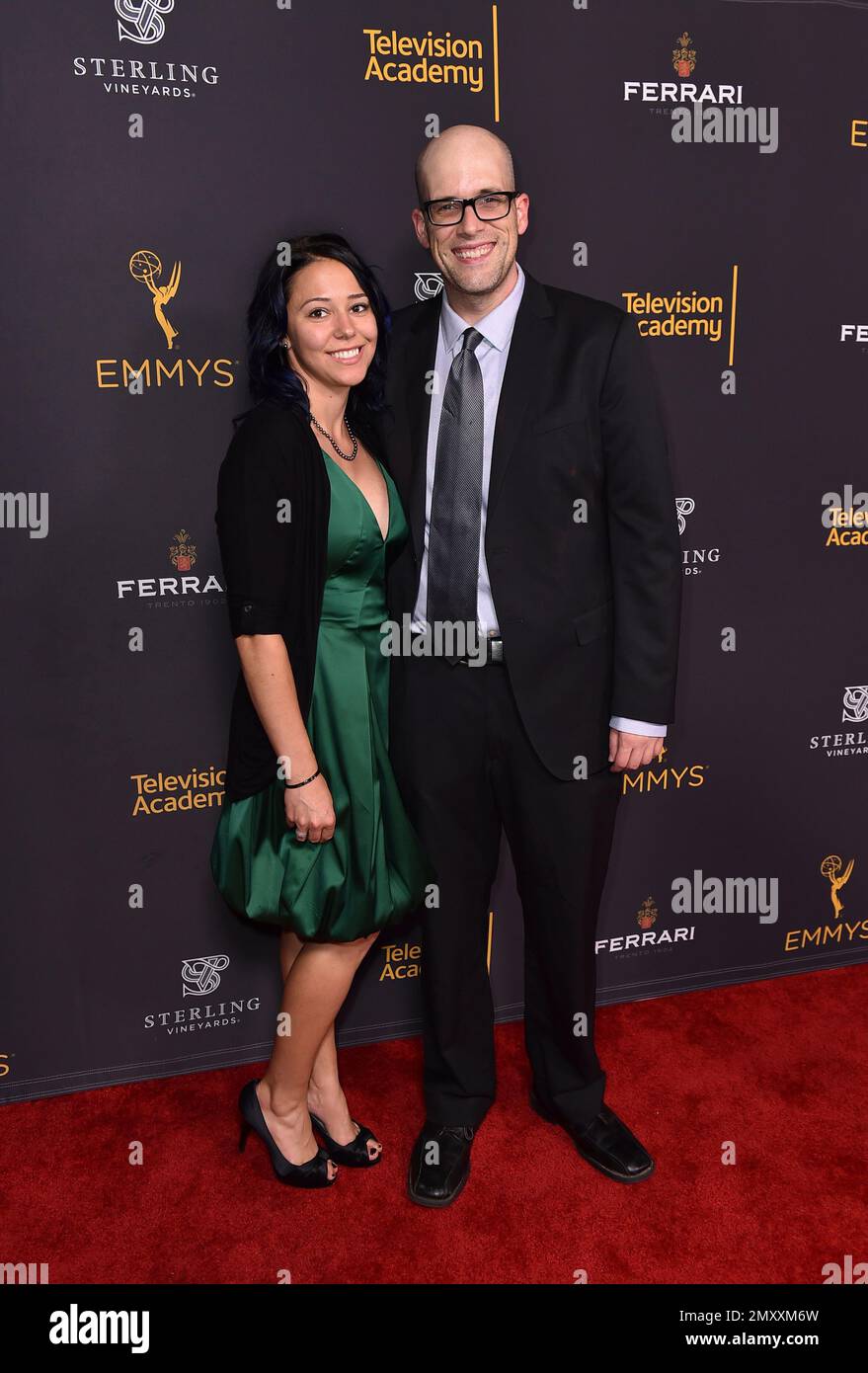 Mara Knopic, left, and Dan Murrell attend the Television Academy's 2016 ...