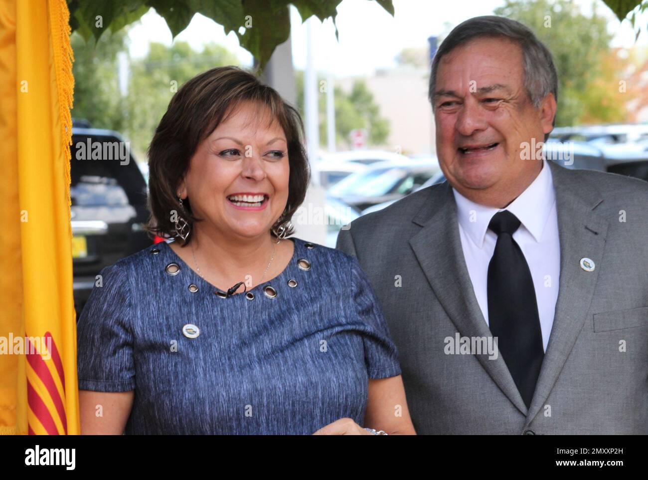 New Mexico Gov. Susana Martinez and Los Lunas Mayor Charles Griego ...