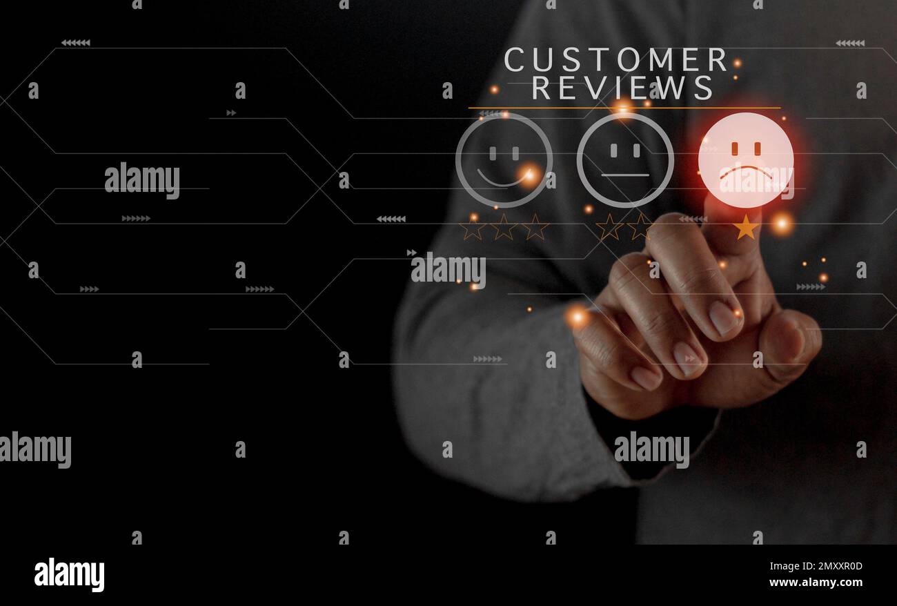 Customer Experience dissatisfied Concept, Unhappy Businessman Client ...