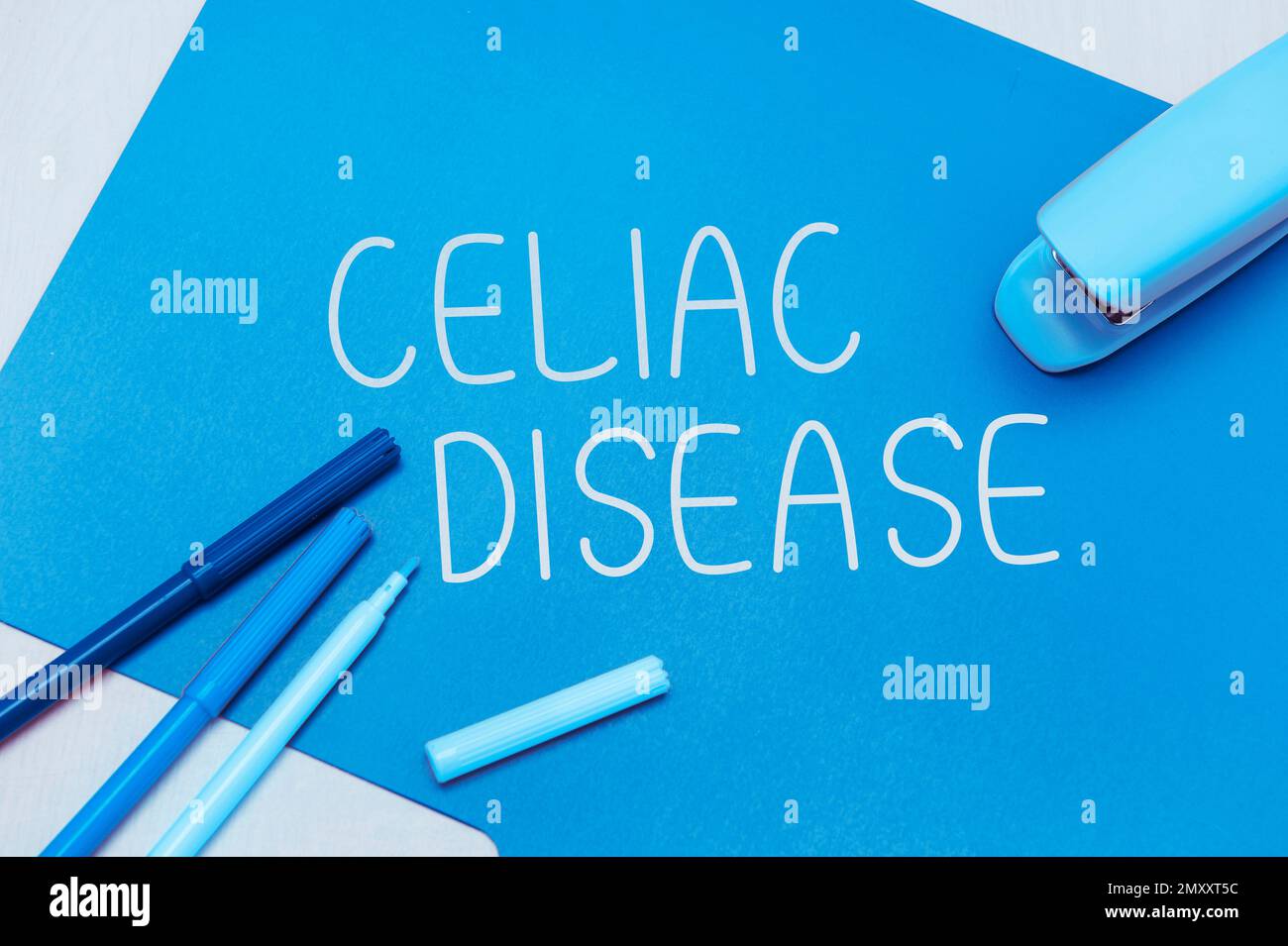 Sign displaying Celiac Disease. Business approach Small intestine is ...