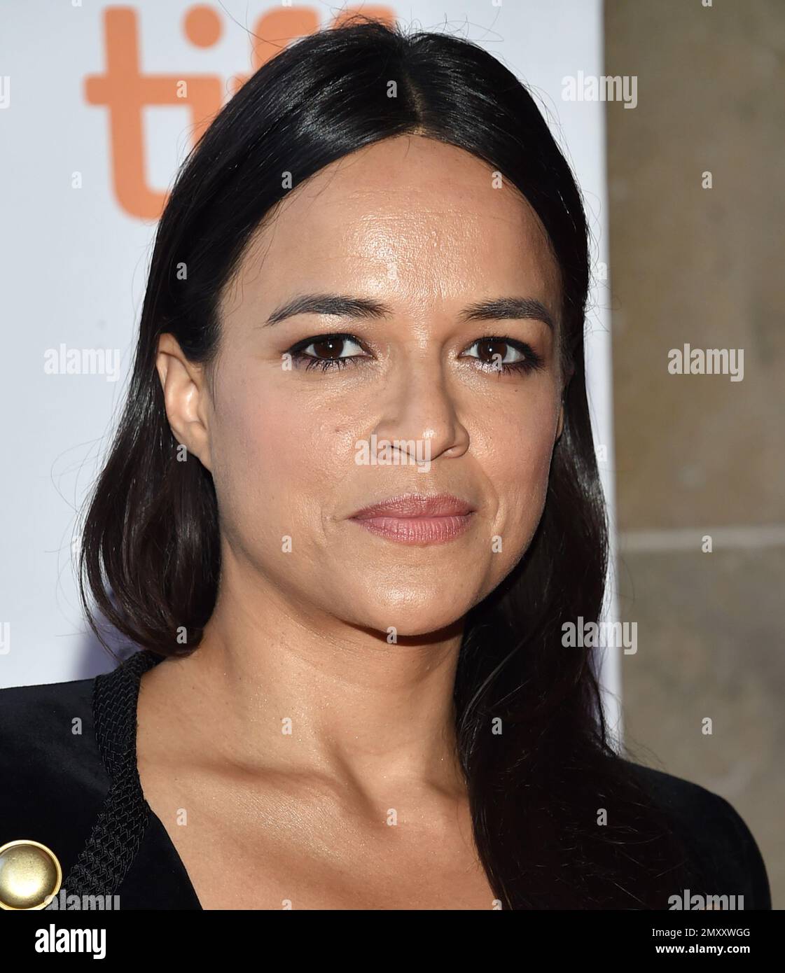 Actress Michelle Rodriguez attends the "(re)Assignment" premiere on day ...