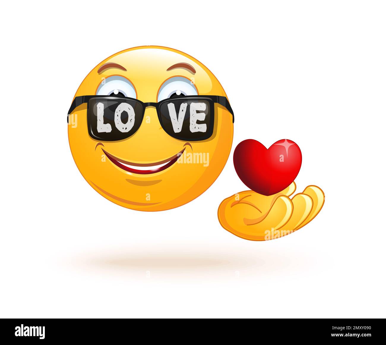 Romantic emoji hi-res stock photography and images - Alamy
