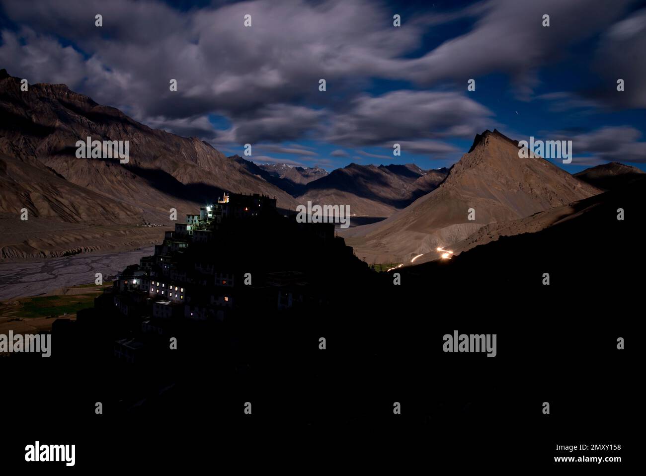 In this Aug. 18, 2016, photo, the Key monastery is seen from a ...