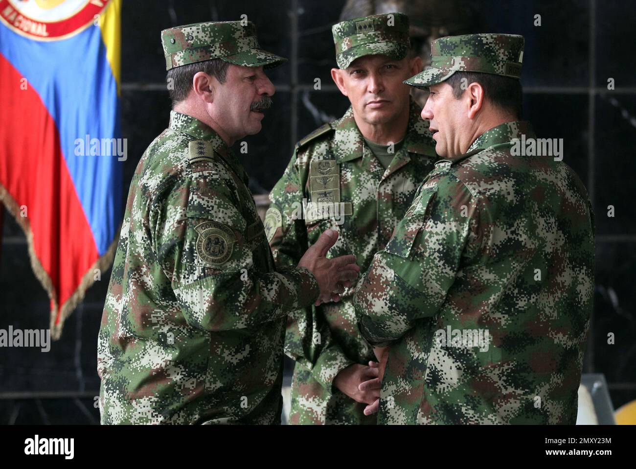 FILE - In this Feb. 18, 2014, file photo, the new Colombian armed ...