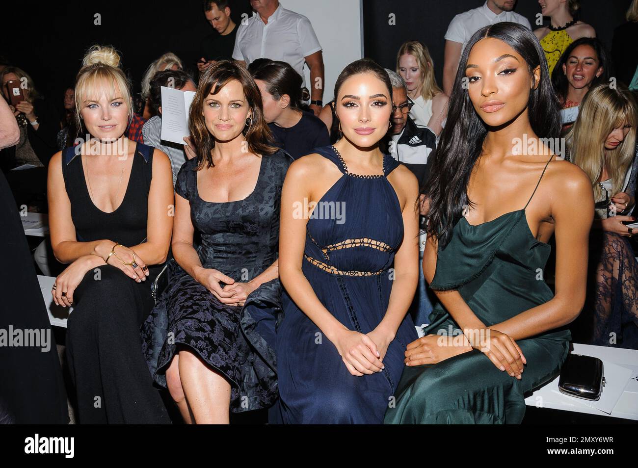 Malin Åkerman, from left, Carla Gugino, Olivia Culpo, and Jourdan Dunn ...