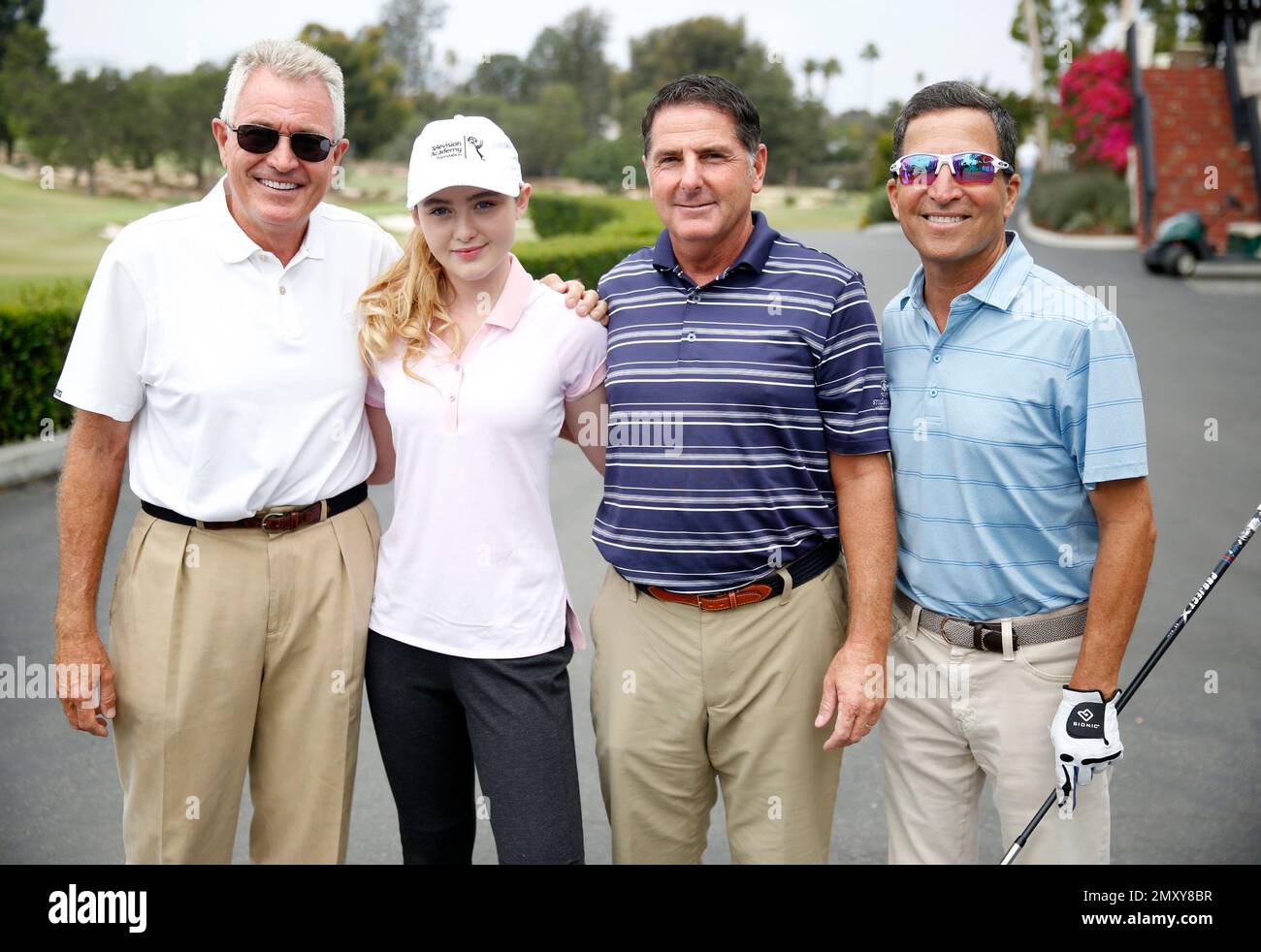 Kathryn Newton and Television Academy Chairman Bruce Rosenblum and ...