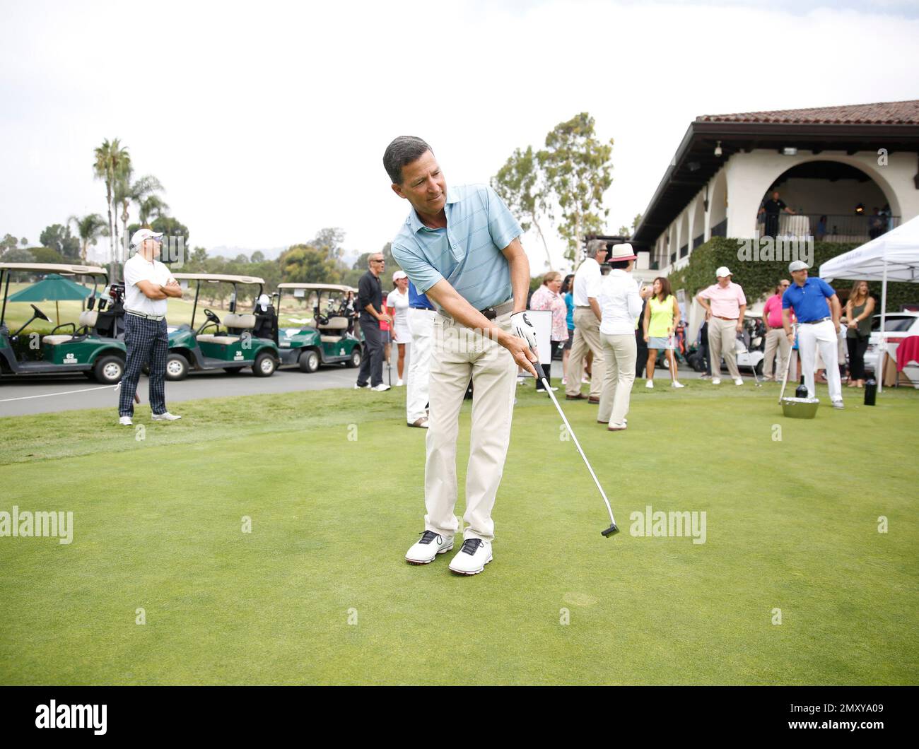 Television Academy Chairman Bruce Rosenblum attends the 2016 Emmys Golf ...
