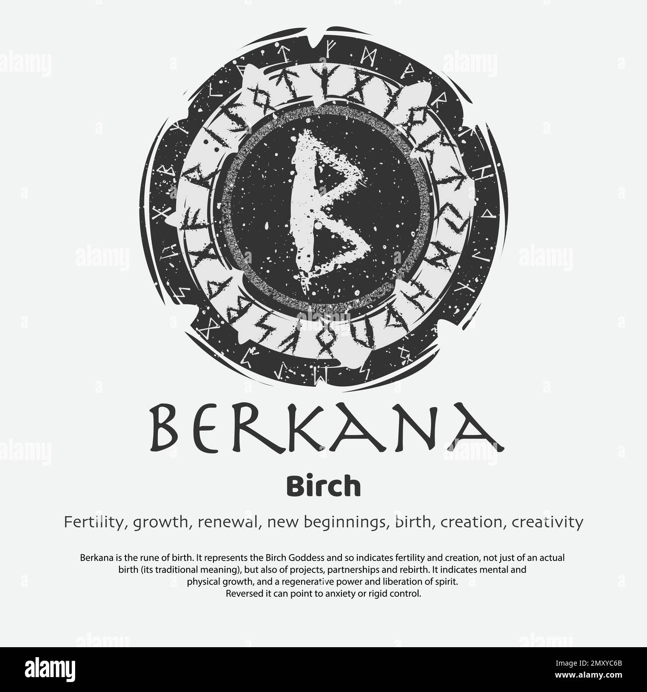 Viking shield runes hi-res stock photography and images - Alamy