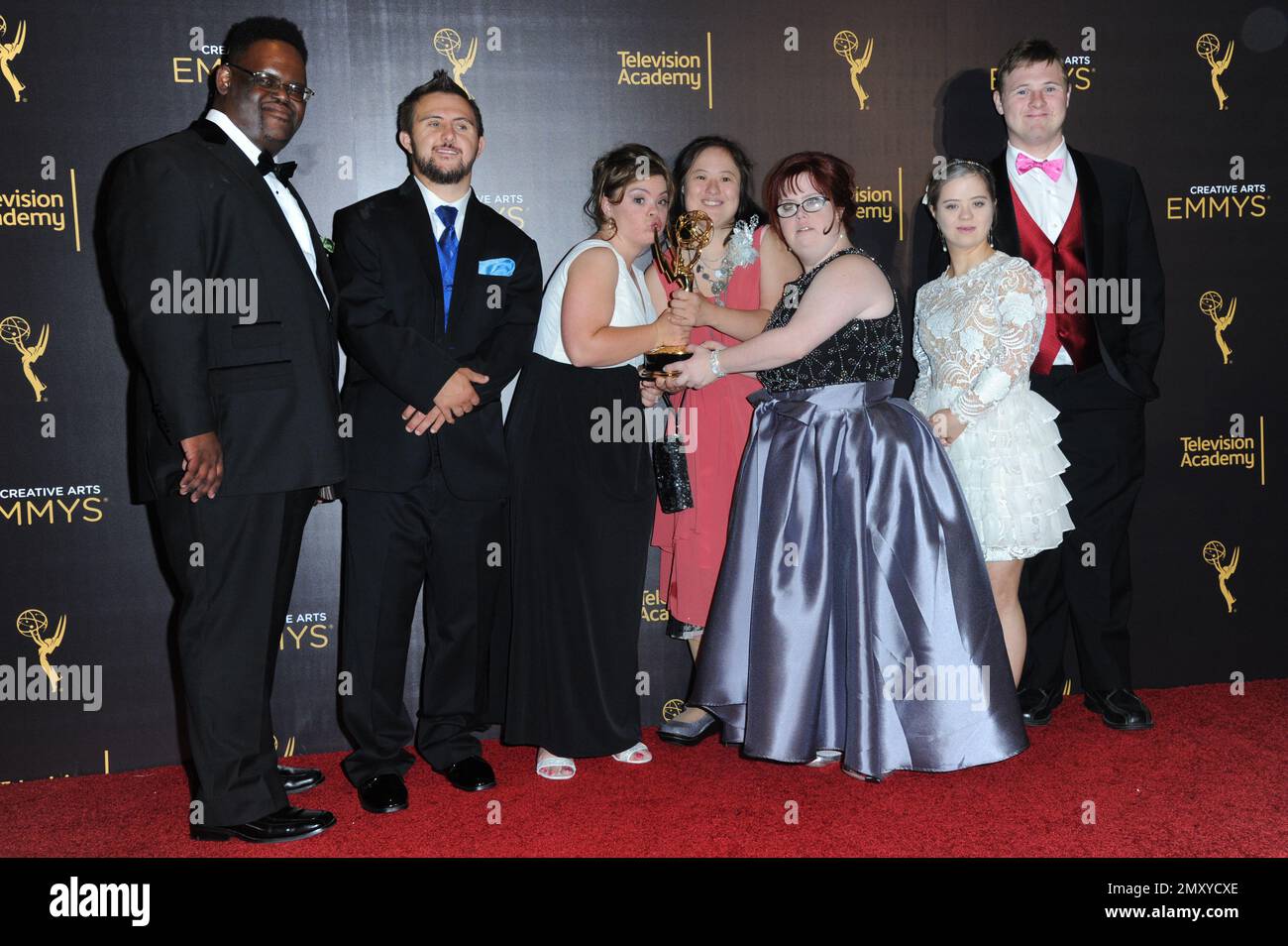 John Tucker, from left, Sean McElwee, Christina Sanz, Elena Ashmore ...