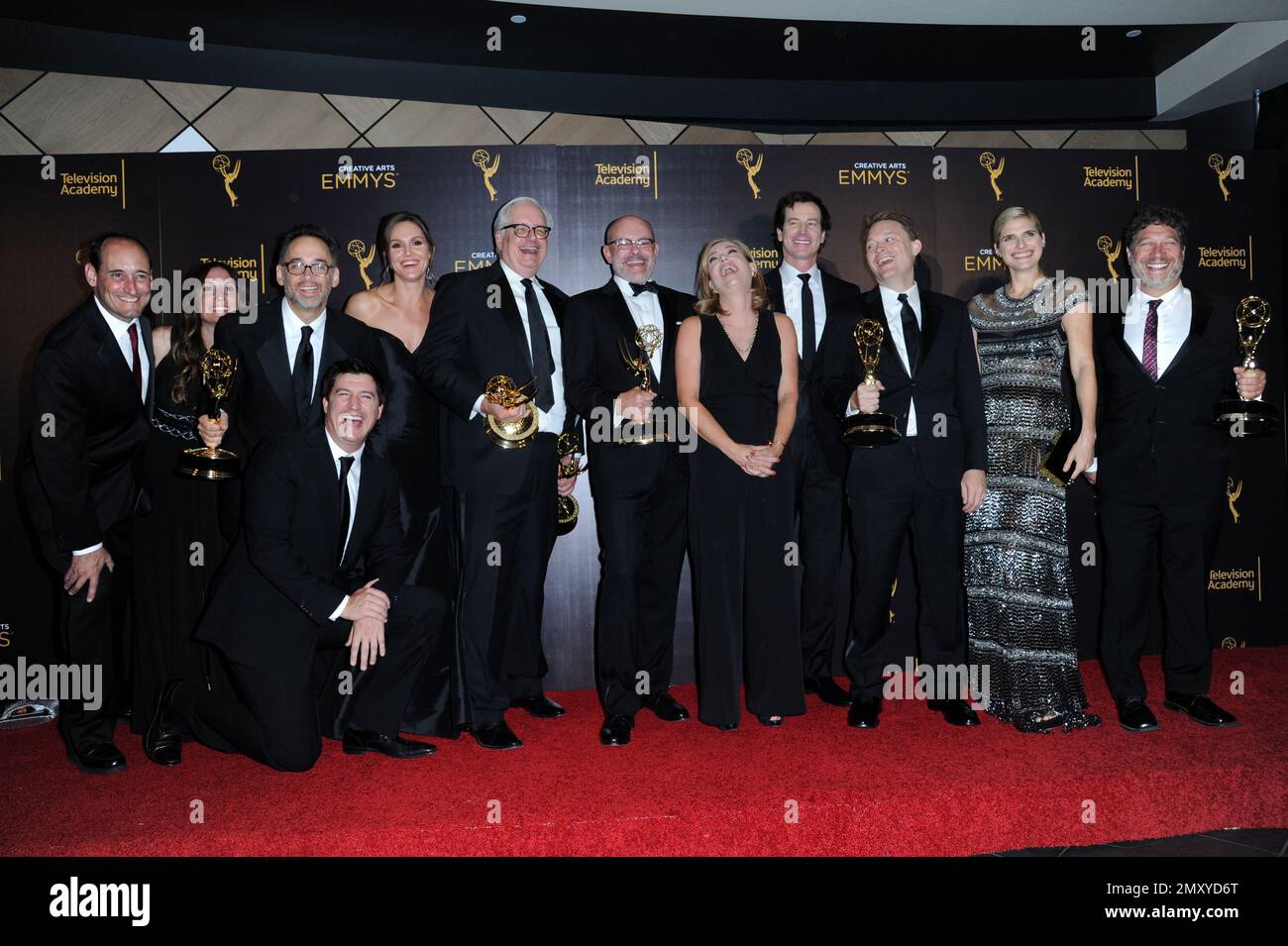 David Wain, third from left, Ken Morino, Erinn Hayes, Keith Crofford ...