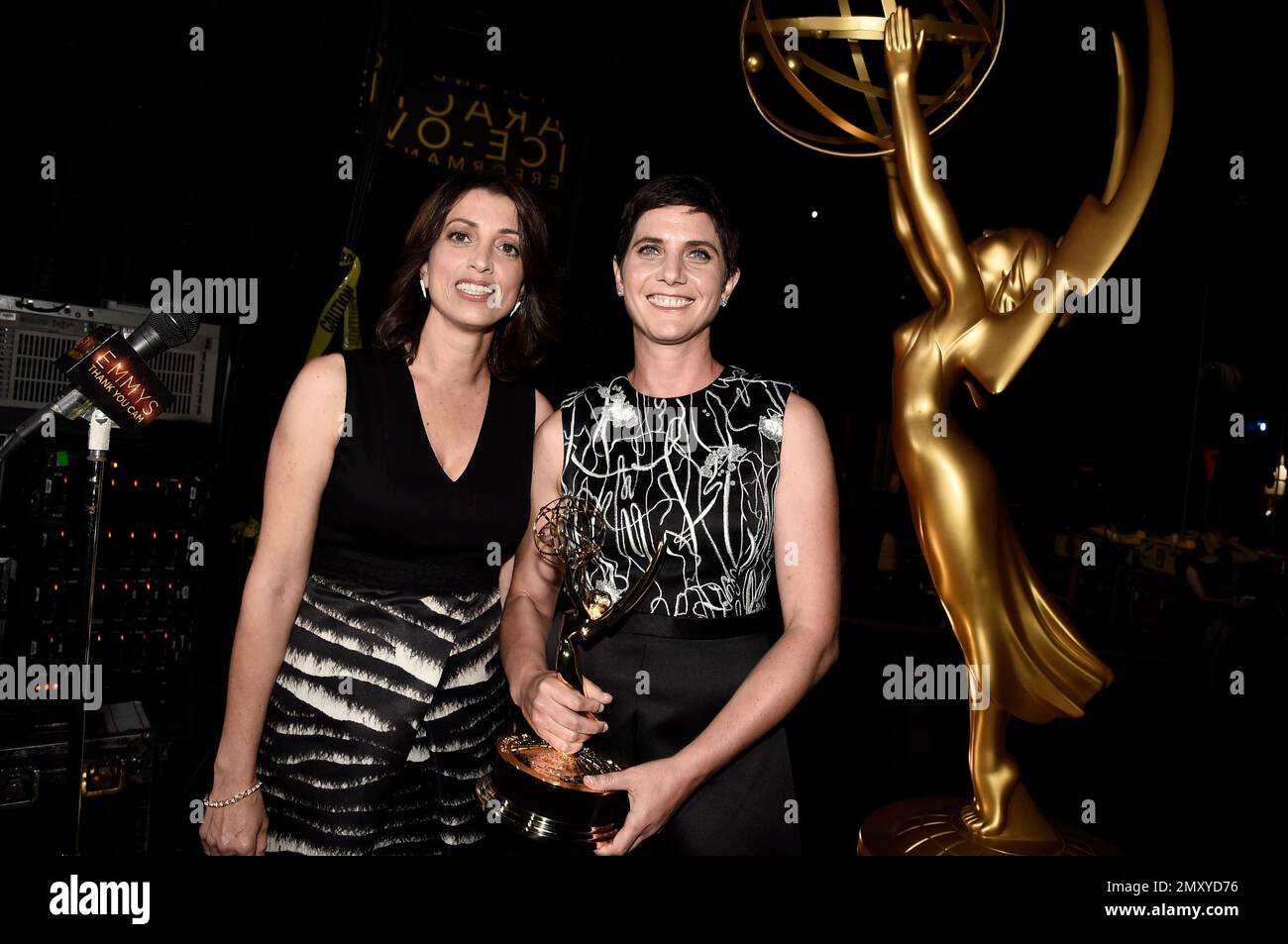 EXCLUSIVE - Laura Ricciardi, left, and Moira Demos attend night two of ...