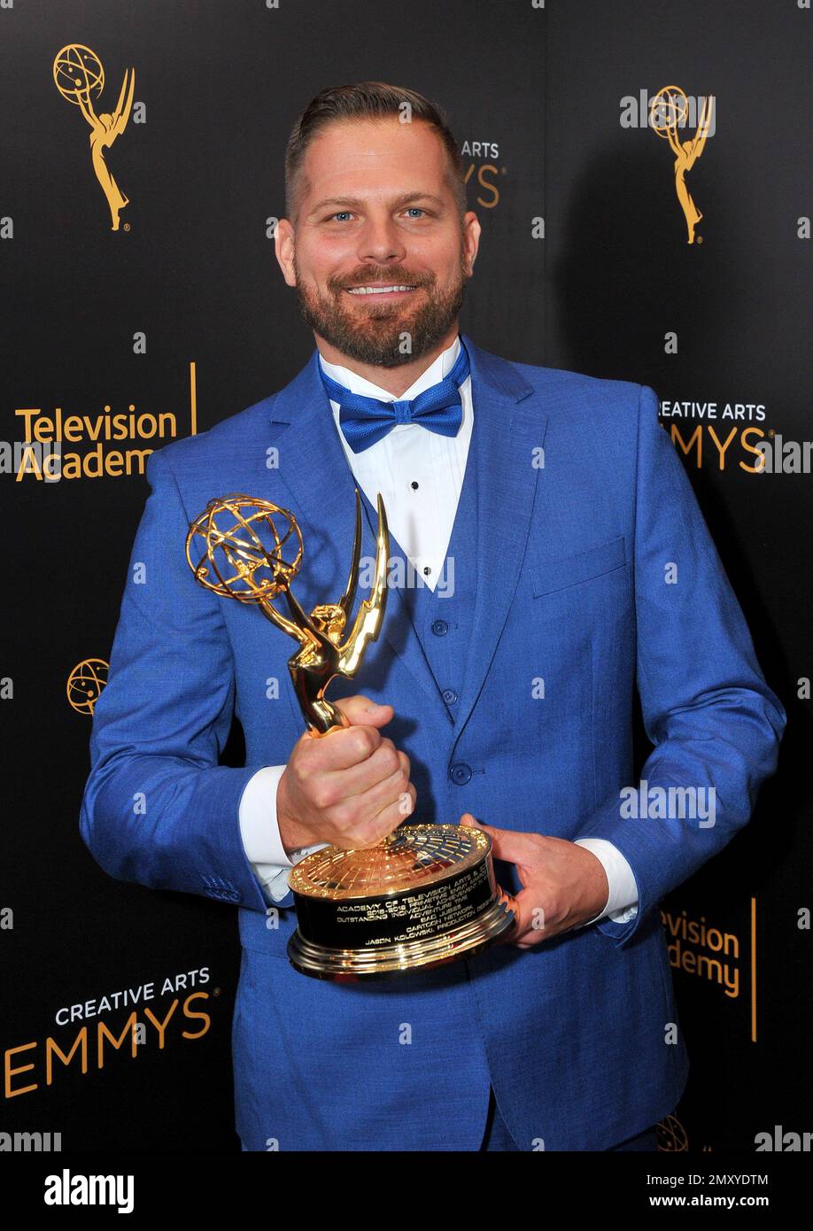 EXCLUSIVE - Jason Kolowski winner of the award for outstanding ...