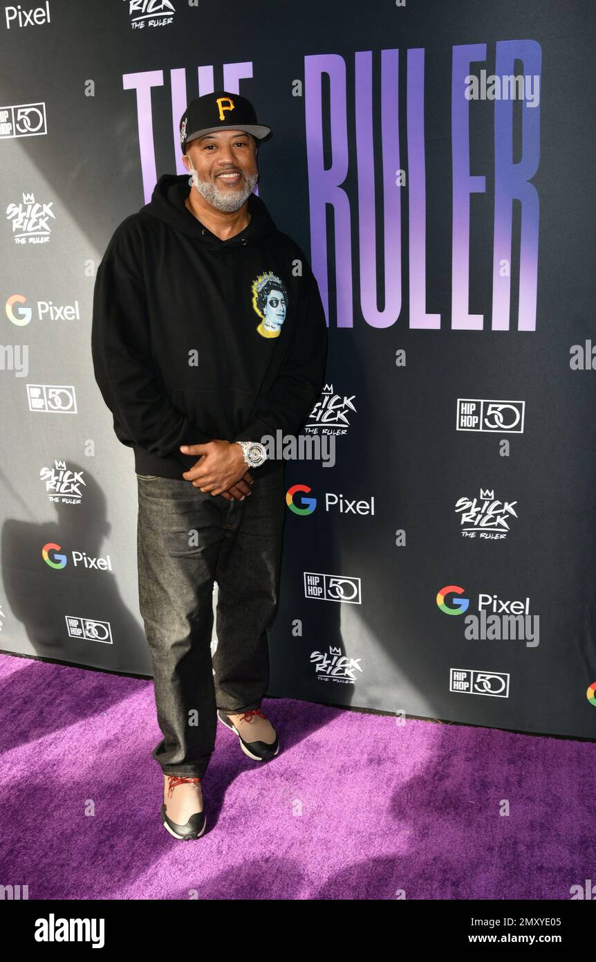 Los Angeles, Ca. 03rd Feb, 2023. DJ Kaos attends A Toast To The Ruler ...