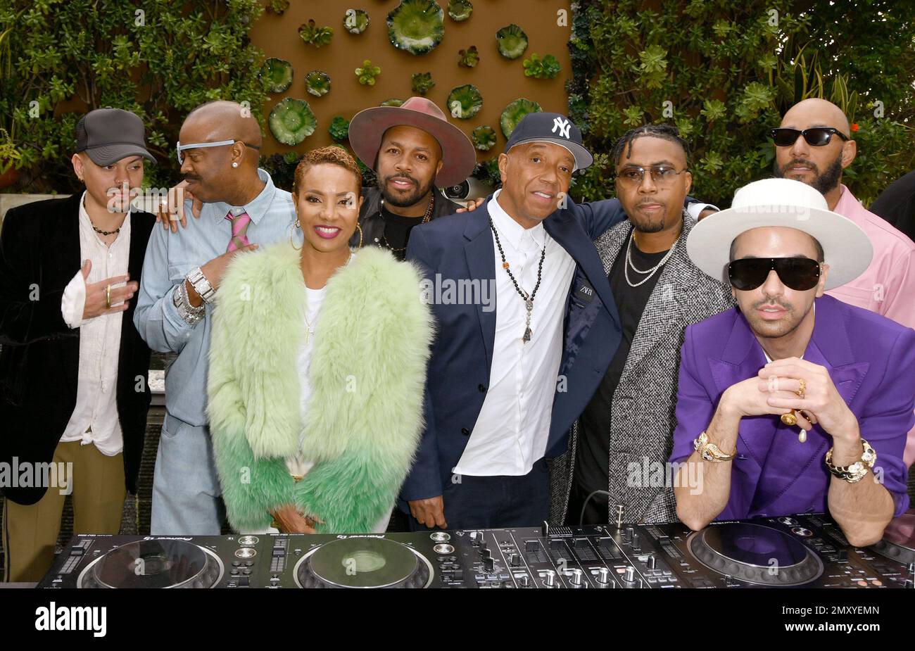 Los Angeles, Ca. 03rd Feb, 2023. Evan Ross, Slick Rick, MC Lyte, D-Nice ...