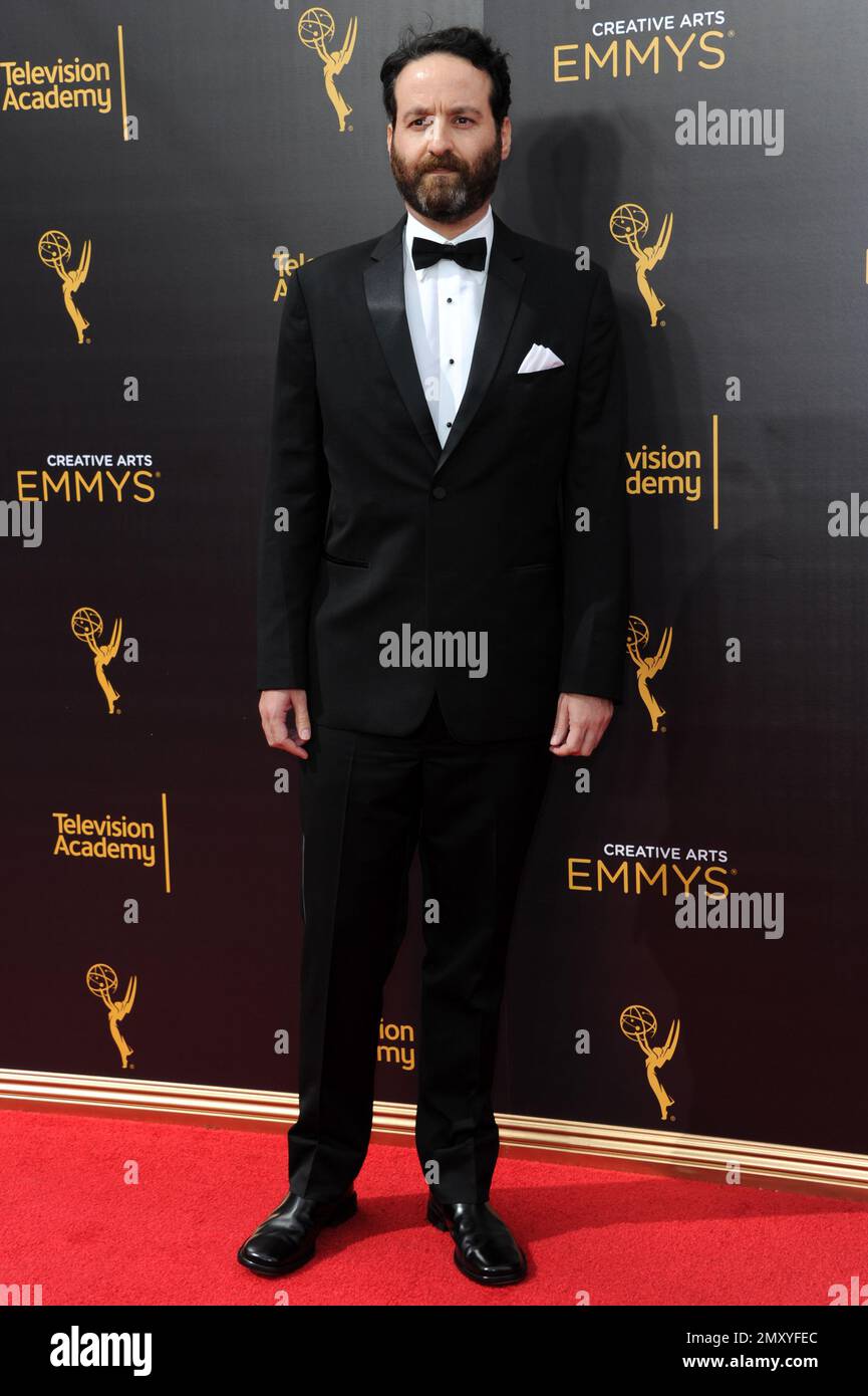 Daniel Ward arrives at night two of the Creative Arts Emmy Awards at ...