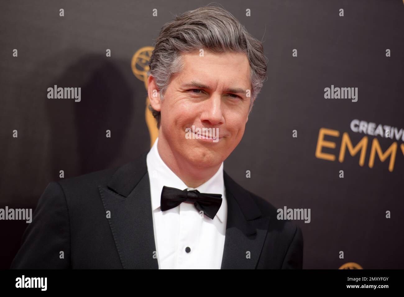 Chris Parnell arrives at night two of the Creative Arts Emmy Awards at ...