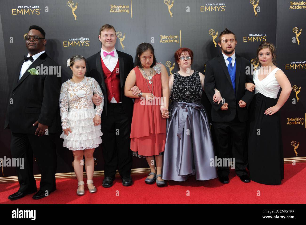 John Tucker, from left, Megan Bomgaars, Stephen Ashmore, Elena Ashmore, Rachel Ostergard, Sean ...