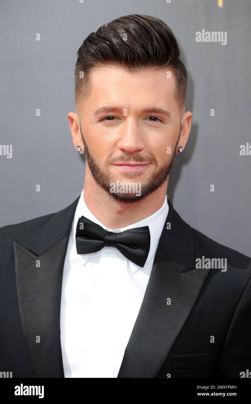 Travis Wall arrives at night two of the Creative Arts Emmy Awards at ...