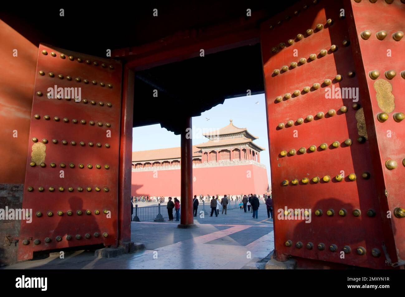 Beijing the imperial palace gate Stock Photo - Alamy