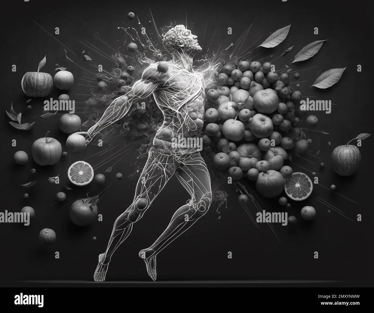 Proper nutrition food set for a healthy lifestyle. Healthy eating ...