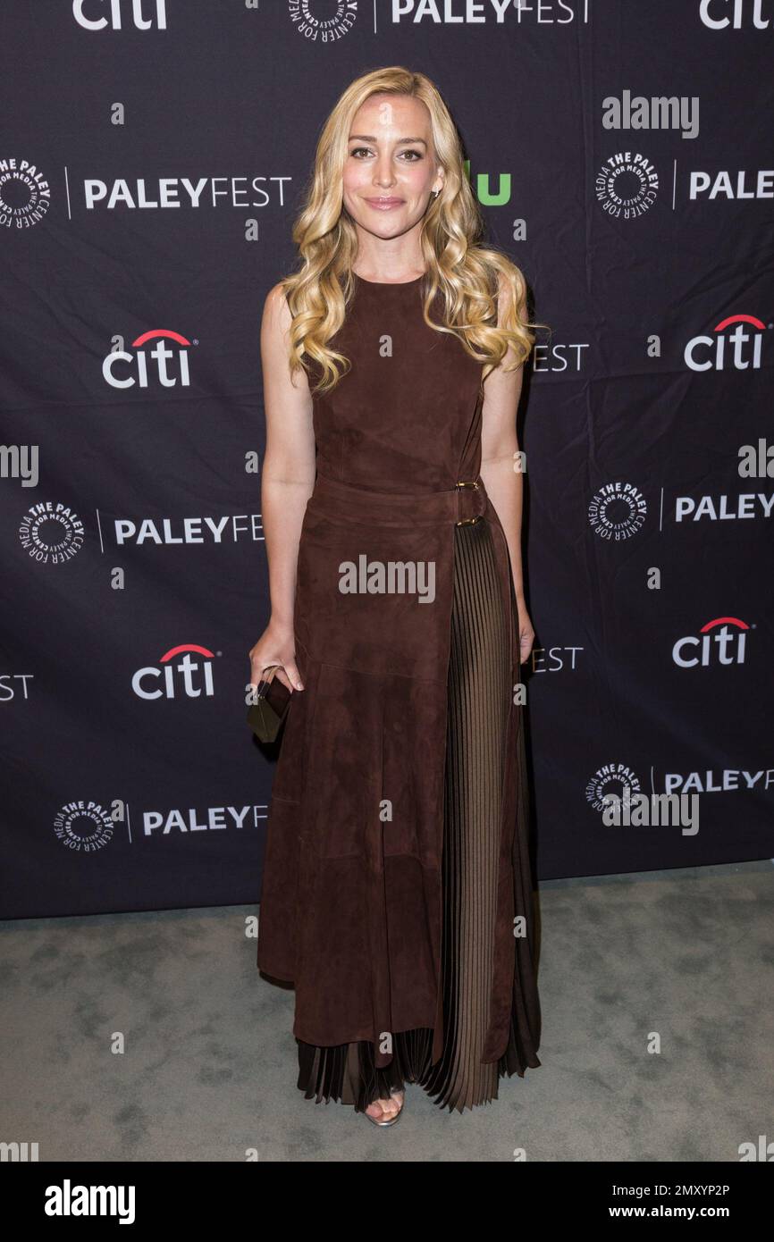 Piper Perabo, a cast member in the television series "Notorious ...