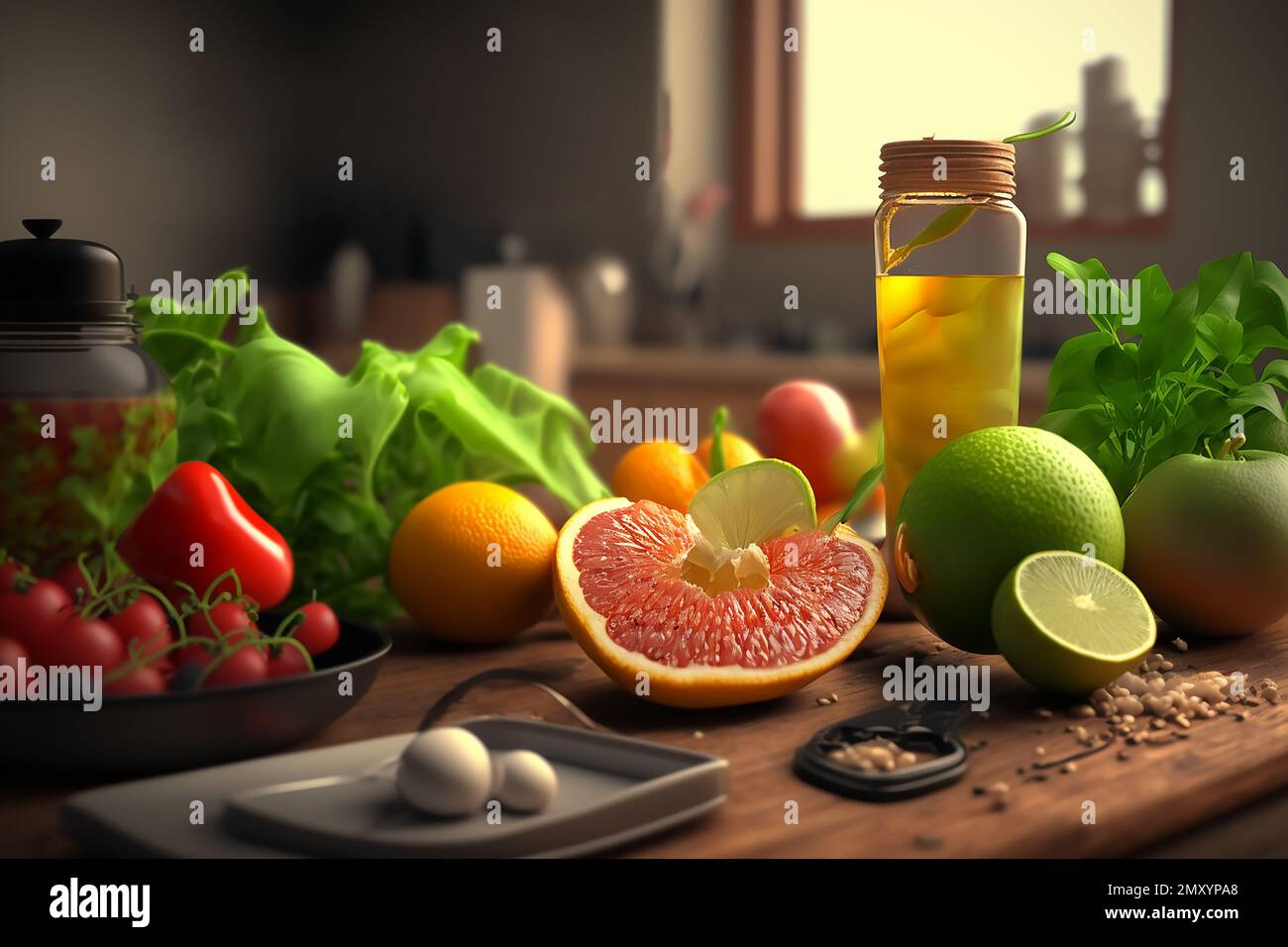 Proper nutrition food set for a healthy lifestyle. Healthy eating ...