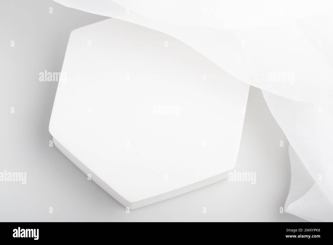 Square white product display for product advertising Stock Photo - Alamy