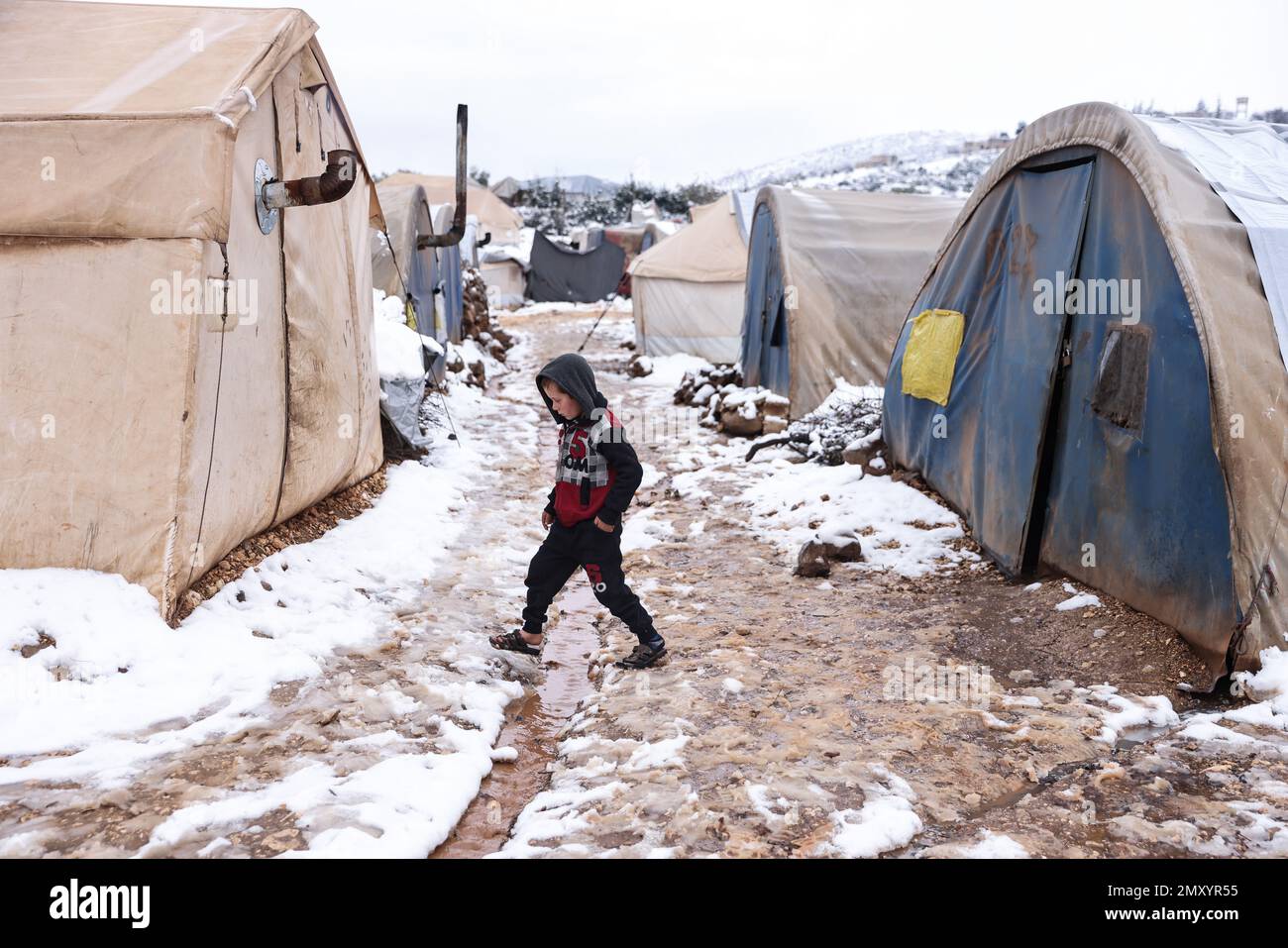 Refugee Camp Winter