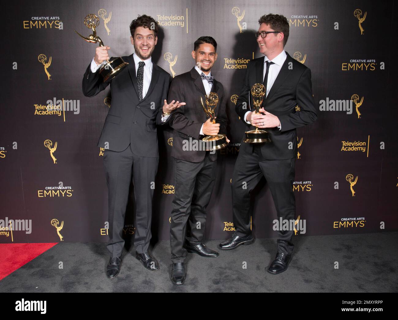 EXCLUSIVE - Raoul Marks, from left, Jose Limon, and Patrick Clair pose ...