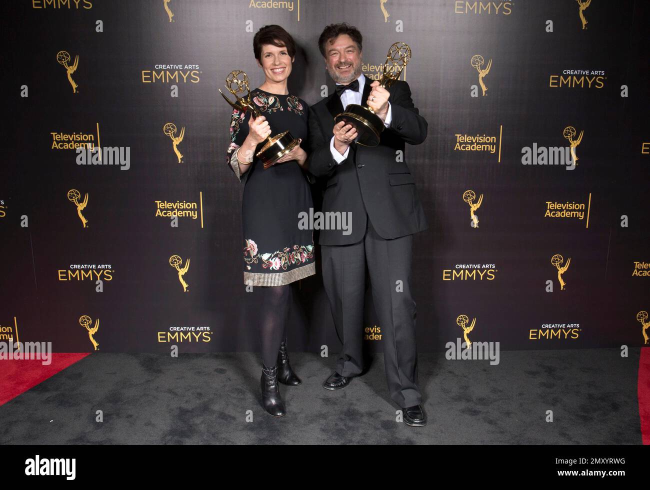 EXCLUSIVE - Deborah Riley, left, and Paul Ghirardani pose for a ...