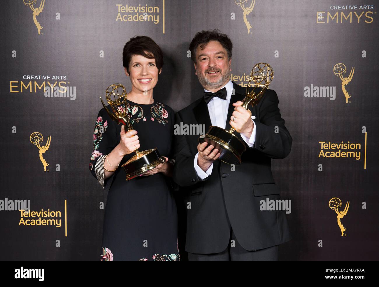 EXCLUSIVE - Deborah Riley, left, and Paul Ghirardani pose for a ...