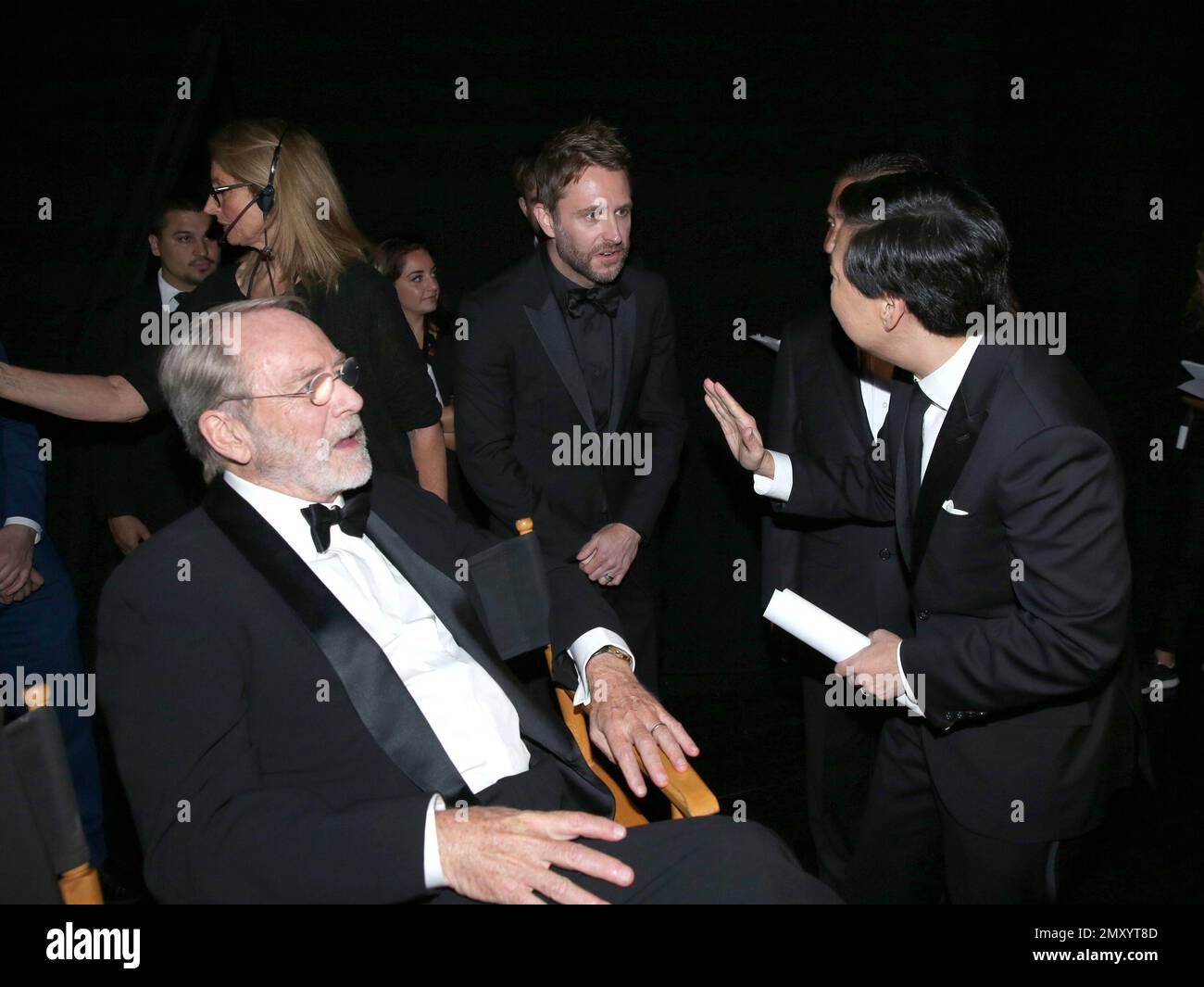 EXCLUSIVE - Martin Mull, from left, Chris Hardwick, and Ken Jeong ...