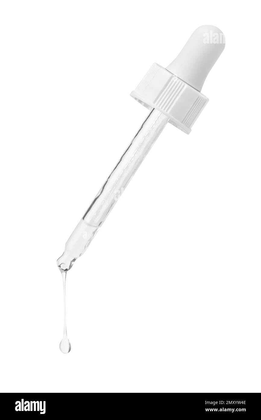 Cosmetic pipette white cap Cut Out Stock Images & Pictures - Alamy