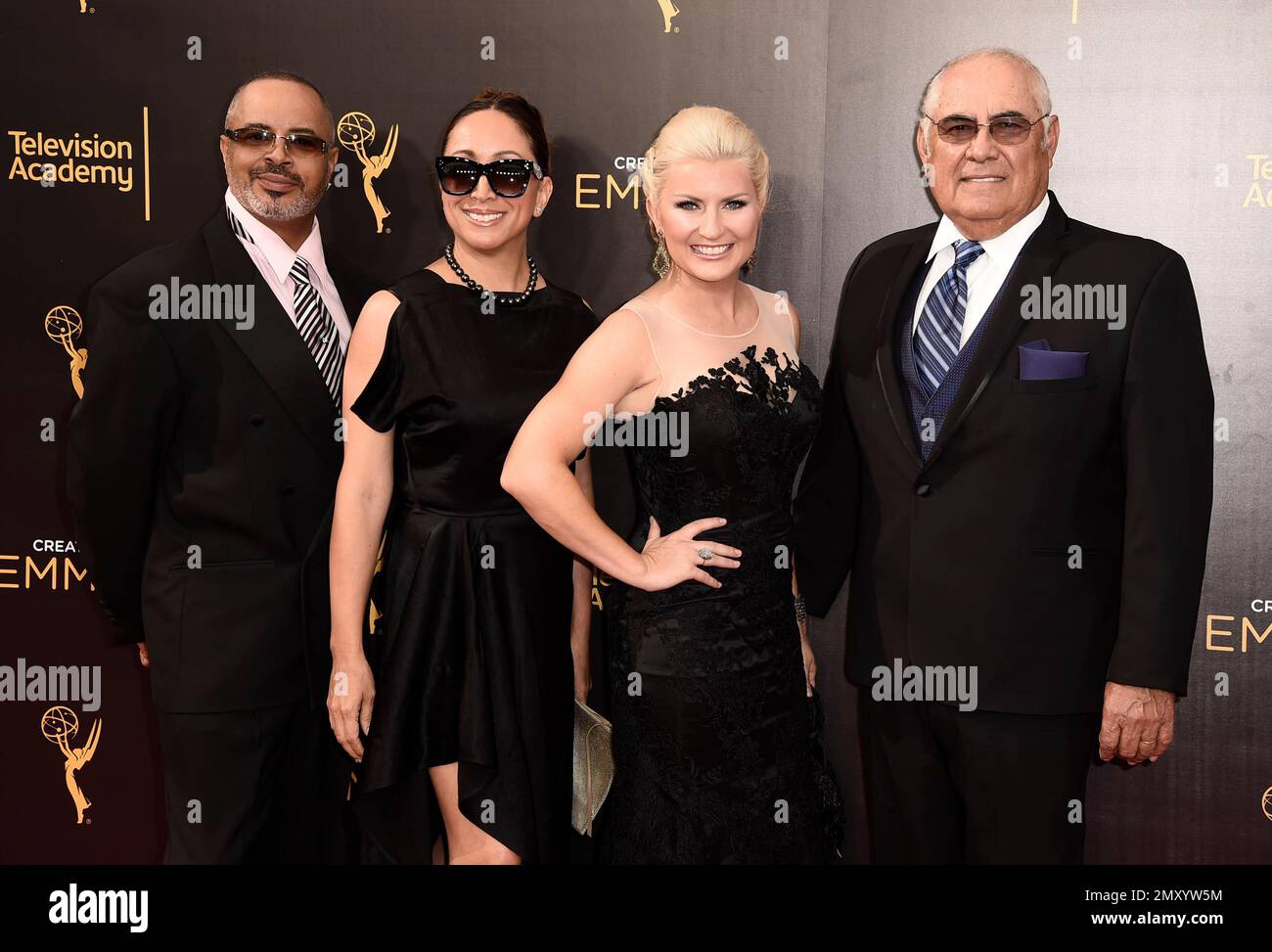 Brian Andrew Tunstall, from left, Terrie Velazquez-Owen, Sabrina Wilson, and Francisco X. Perez ...