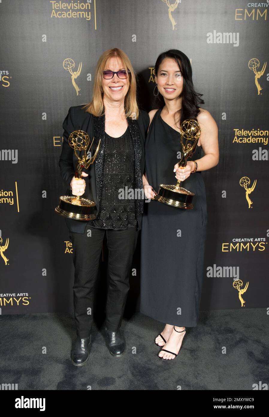 EXCLUSIVE - Nicole Daniels, left, and Courtney Bright pose for a ...