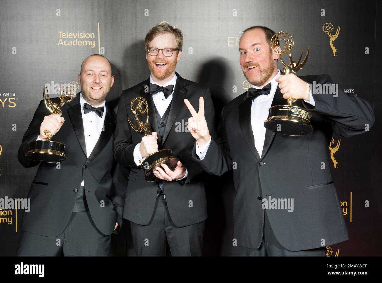 EXCLUSIVE - Mark Paterson, from left, Bryan Fordney, and Tim Farrell ...