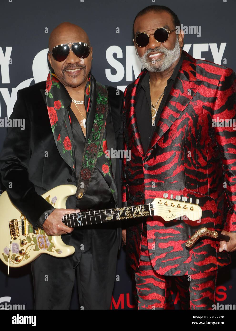 3 February 2023 -Los Angeles, California - Ernest Isley, Ronald Isley ...