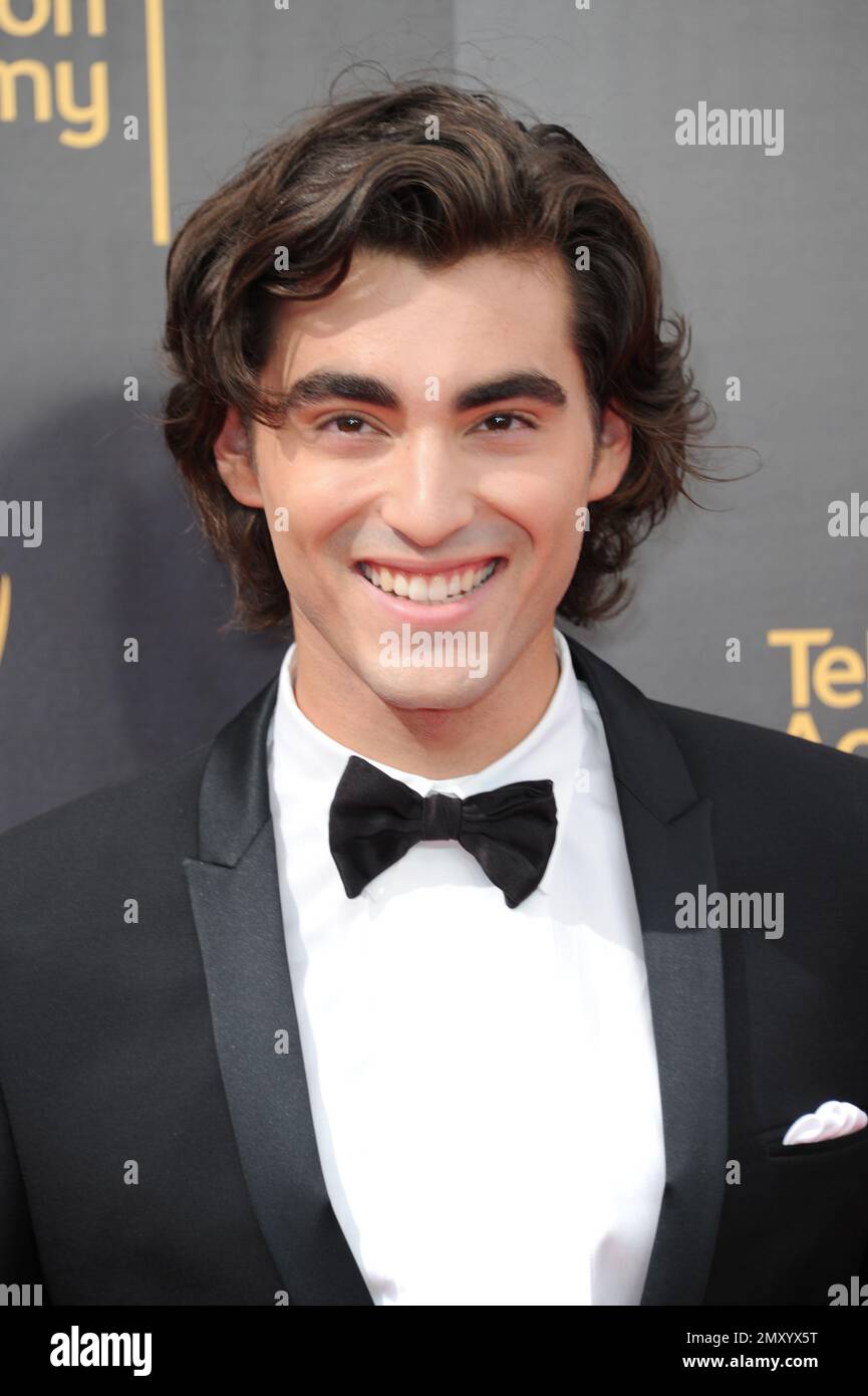 Blake Michael arrives at night one of the Creative Arts Emmy Awards at ...