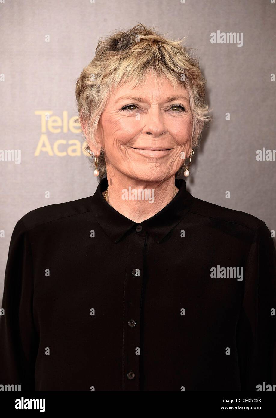 Linda Ellerbee arrives at night one of the Television Academy's 2016 ...