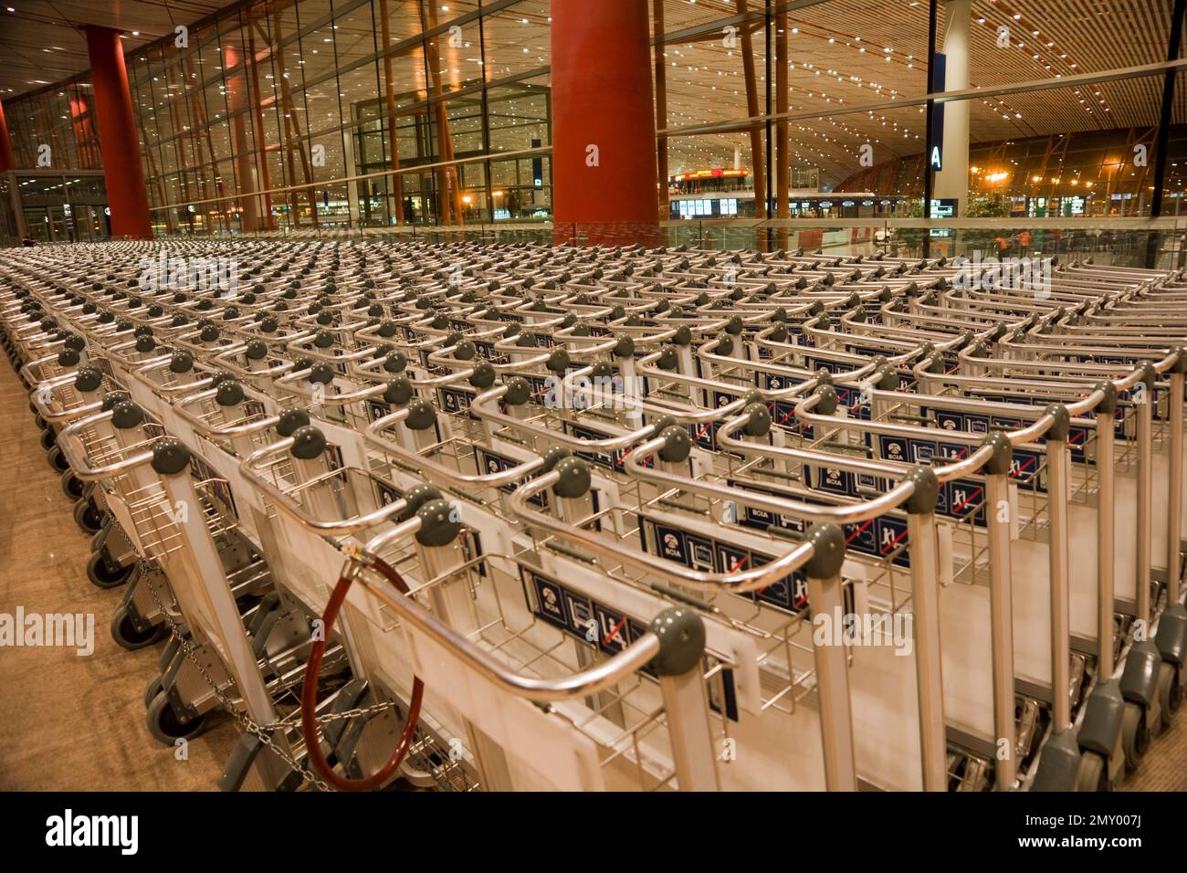 The capital airport terminal 3 Stock Photo - Alamy