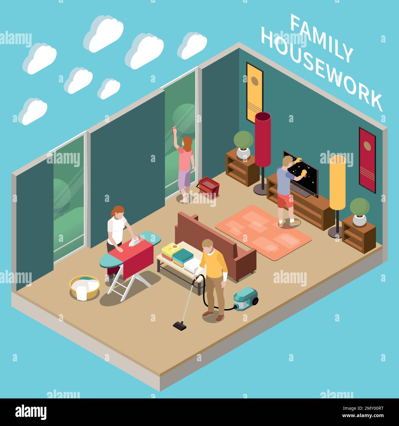 Background from dirty home Stock Vector Images - Alamy