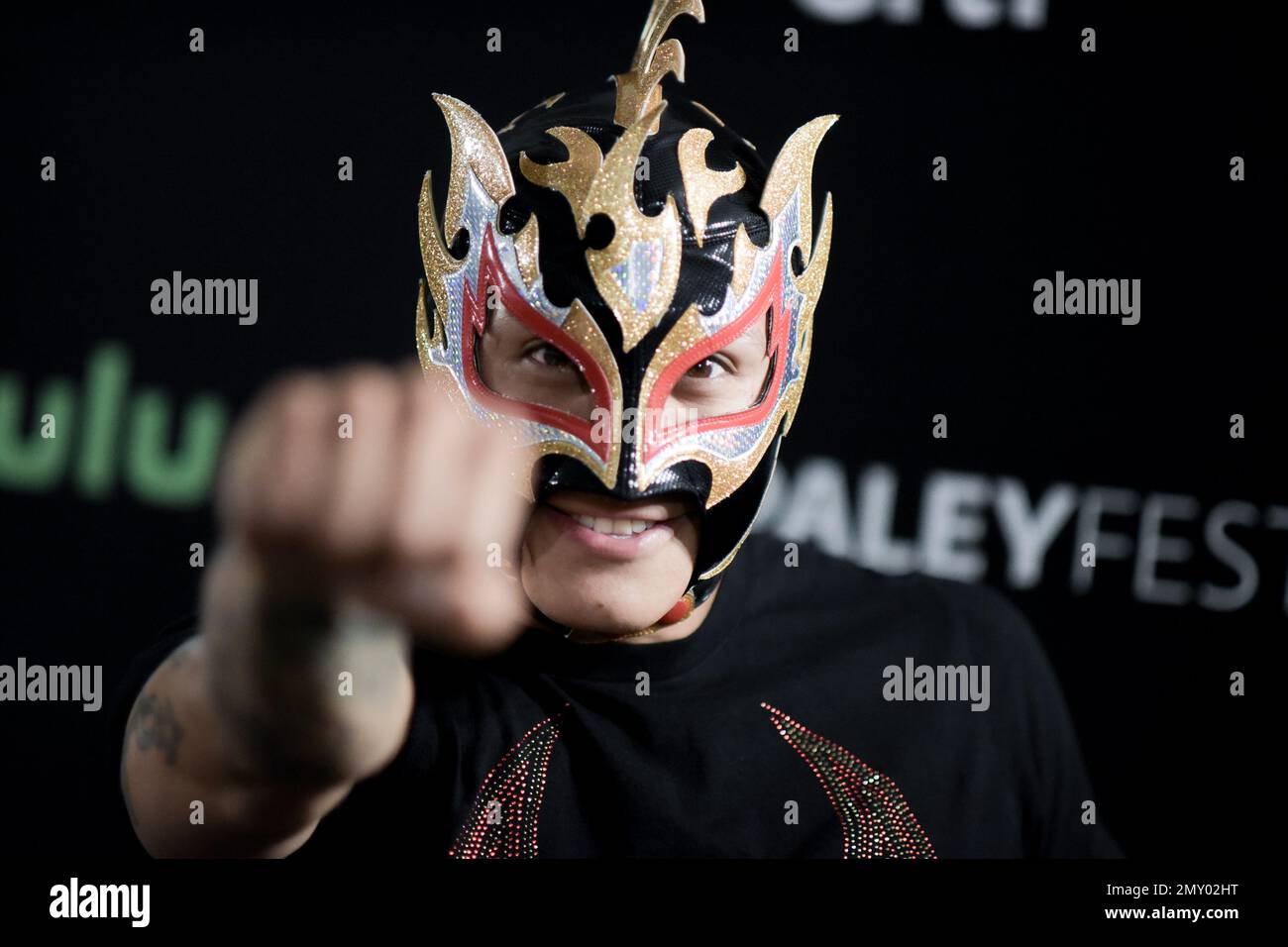 Fenix attends the "Lucha Underground" screening and panel discussion at ...
