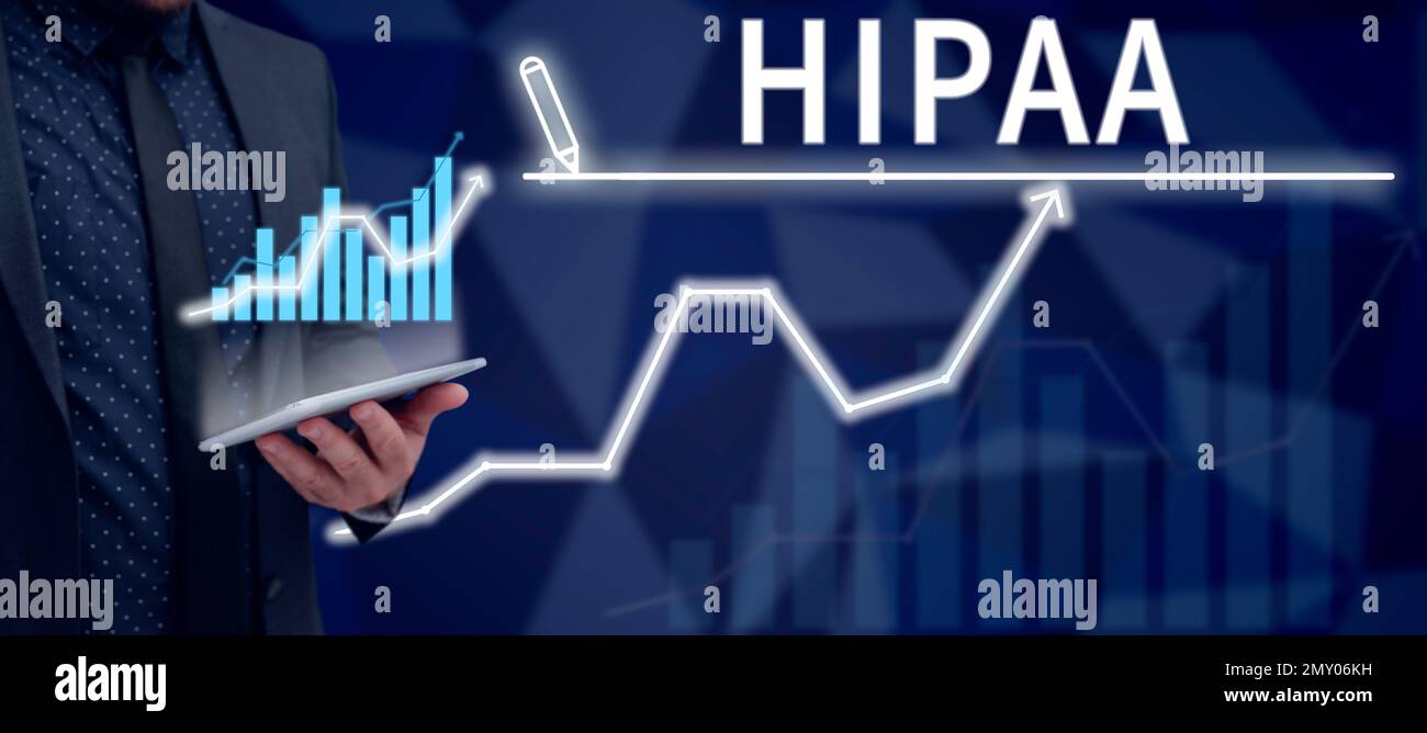 Writing displaying text Hipaa. Word Written on Acronym stands for ...