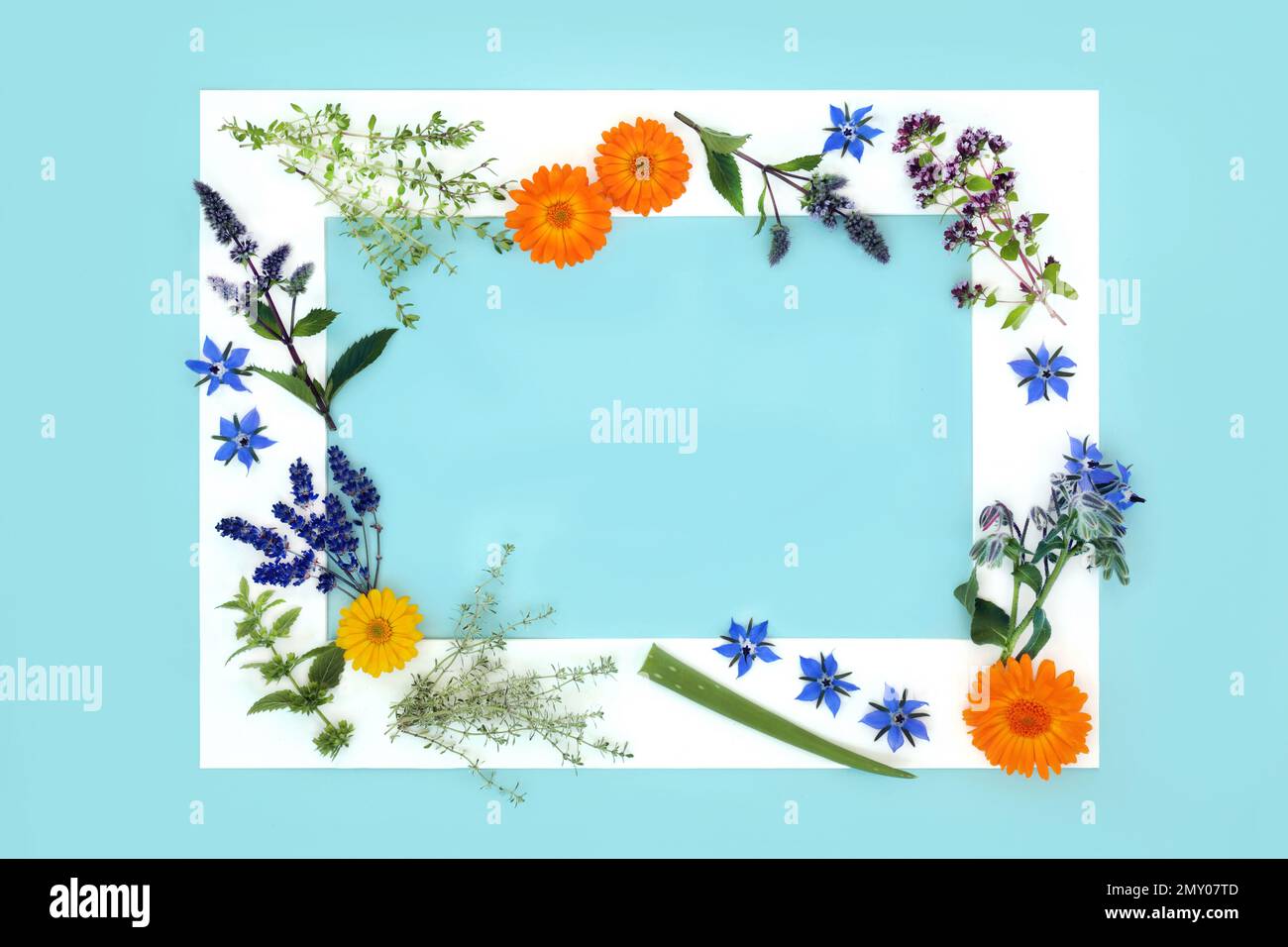 Flowers and herbs for natural plant based skin care flower remedies ...