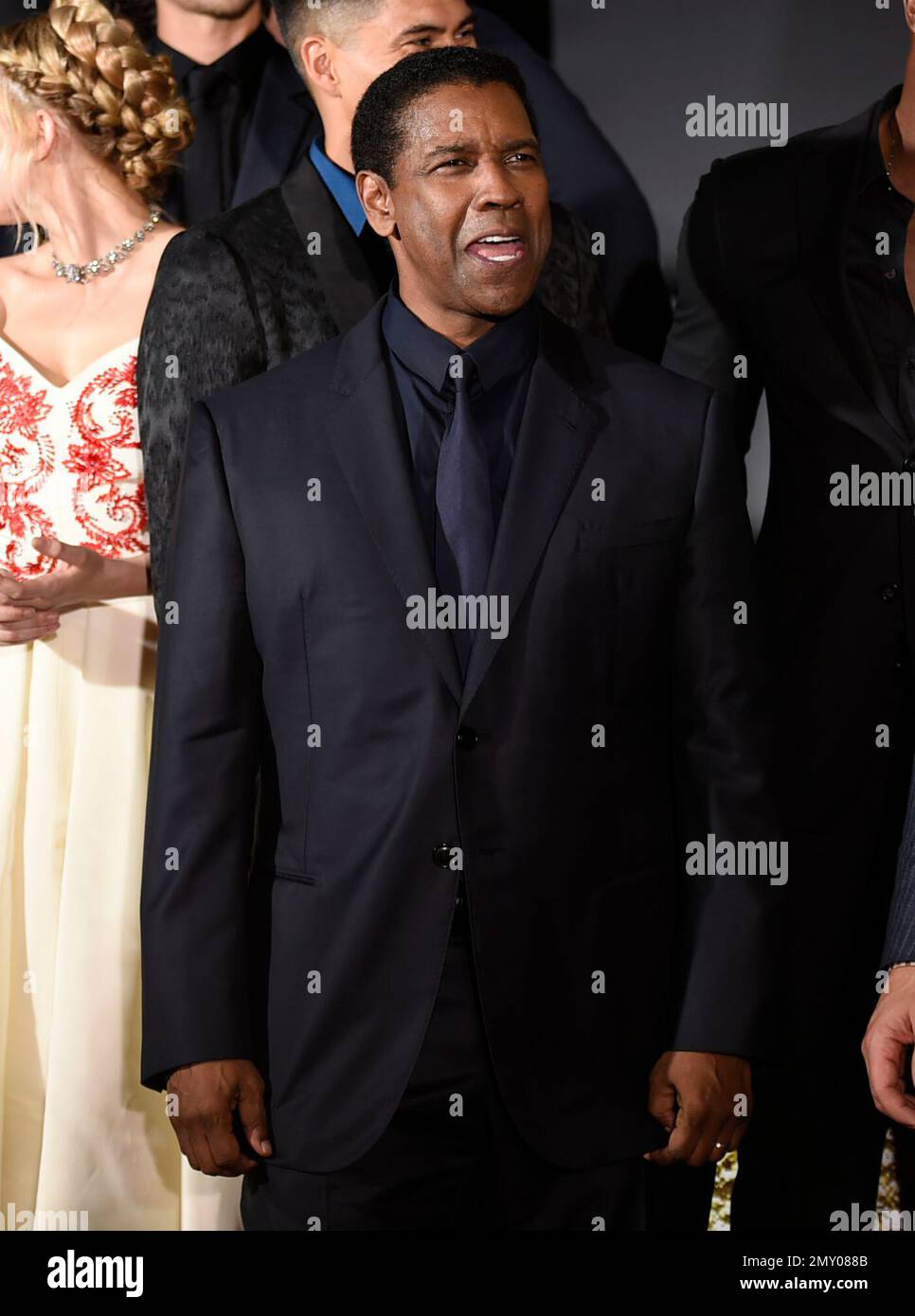 Denzel Washington attends "The Magnificent Seven" premiere on day 1 of ...