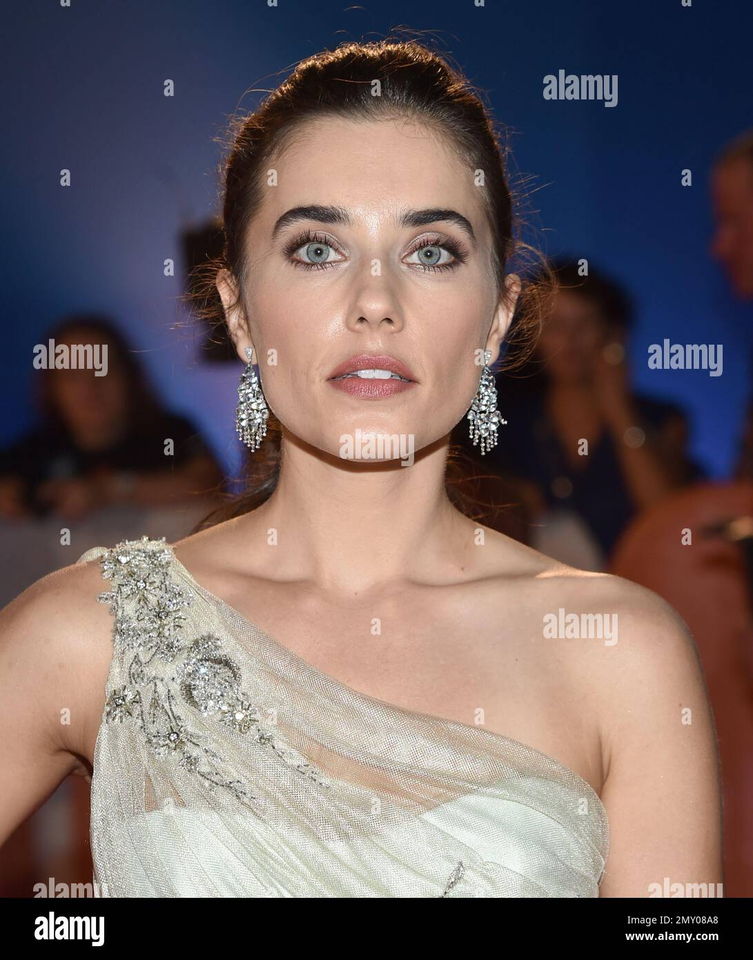 Alix Angelis attends “The Magnificent Seven” premiere on day 1 of the Toronto International Film ...