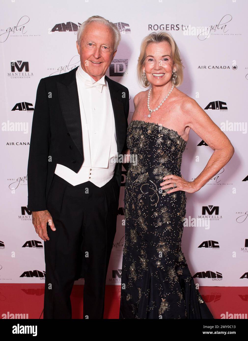 Galen Weston, left, and Hilary Weston arrive at the 2nd Annual AMBI ...