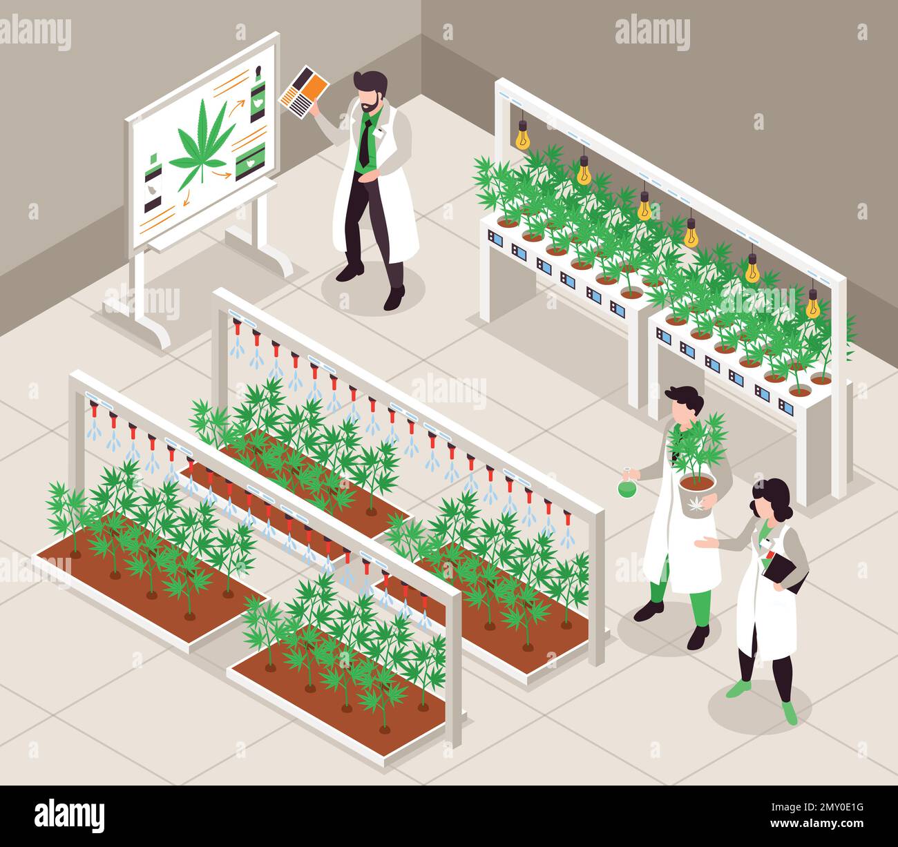 Cultivation 3d Stock Vector Images - Alamy